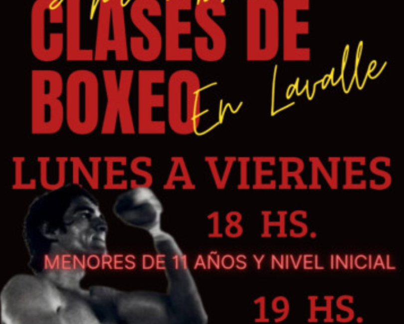¿Qué esperás para sumarte a las clases del “Taller de Boxeo” en Casco ...