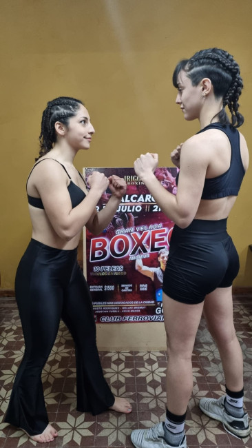 Fabia Cano, boxeadora del Taller de Boxeo de Pavón, volvió a ganar en ...