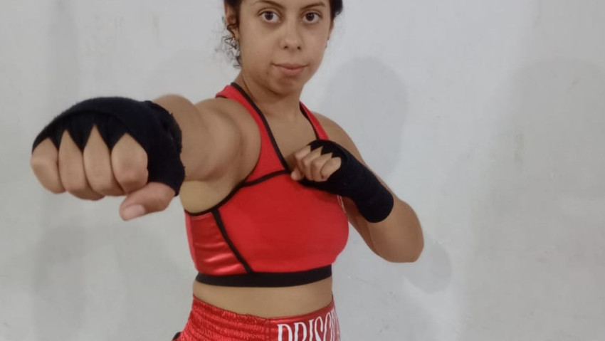 Priscila Arlotti, boxeadora del Taller de Boxeo de Pavón, se destacó en ...